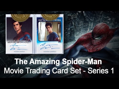 Amazing Spider-Man Movie Trading Card Set - All Cards! Andrew Garfield