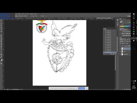 Witching Hour - Speed Request: draw an awesome benfica logo