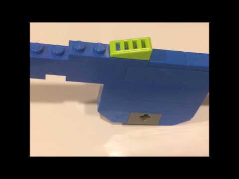 Lego Paper Airplane Launcher | Lego MacGyver