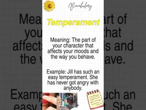 IELTS Vocab #31 Temperament     #Shorts