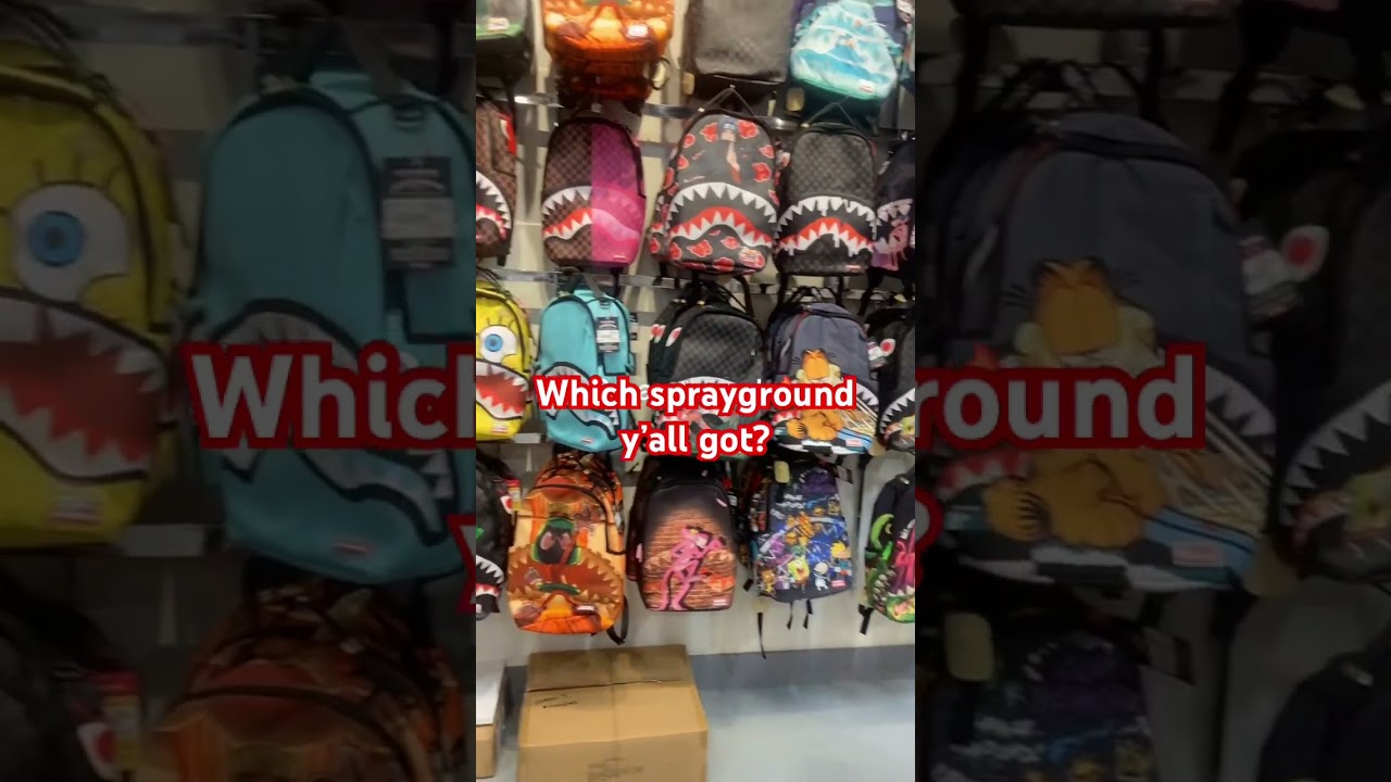 Sprayground book bag 🔥 #shortsfeed #shortsvideo #shorts #shortsviral #sprayground