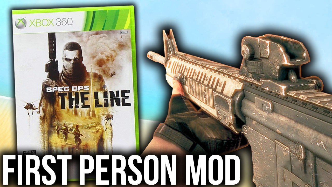 This Spec Ops The Line FPS conversion mod is GREAT