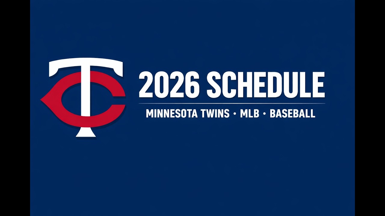 Minnesota Twins 2026 Schedule | Full MLB Regular Season