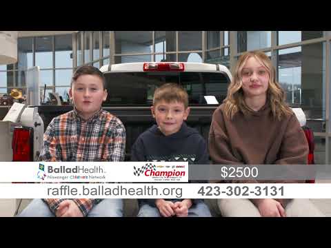 Niswonger Children's Hospital Raffle 2025