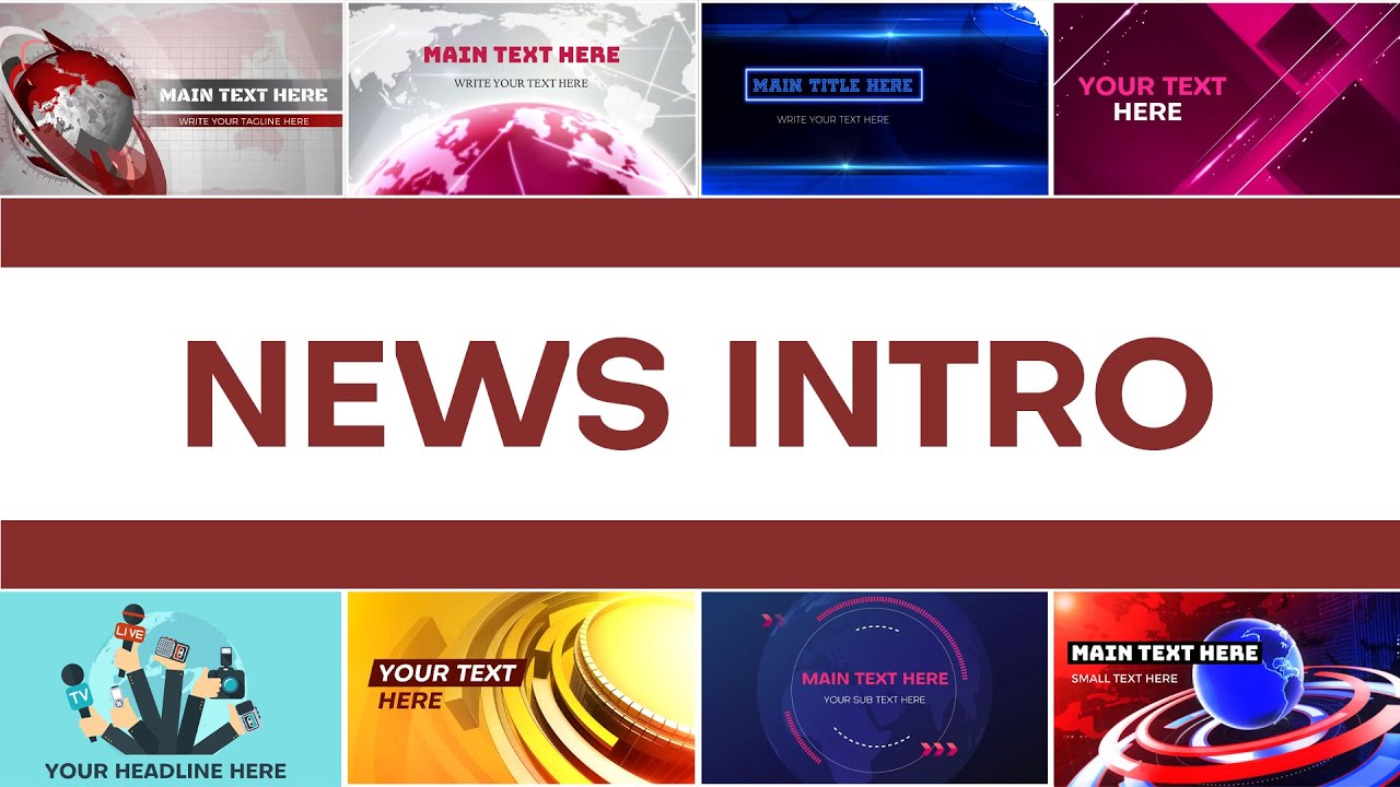 News Intro Templates | News Intro Maker