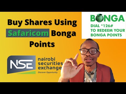 How To Buy Stocks Using Safaricom Bonga Points | You Can Now Buy Shares From NSE Using Bonga Points