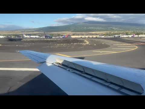 Big island airport landing