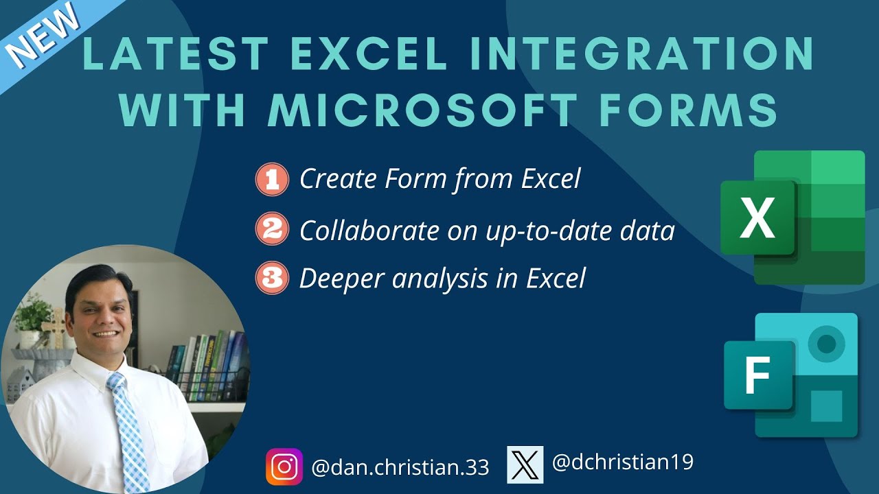 New Excel and Microsoft Forms Integration Features