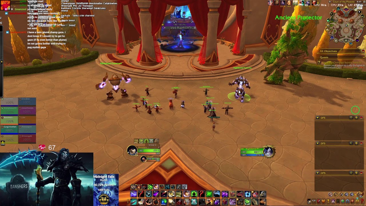 12.0.5 keys (3871 io, 8/9M Hunter) !talents !spec