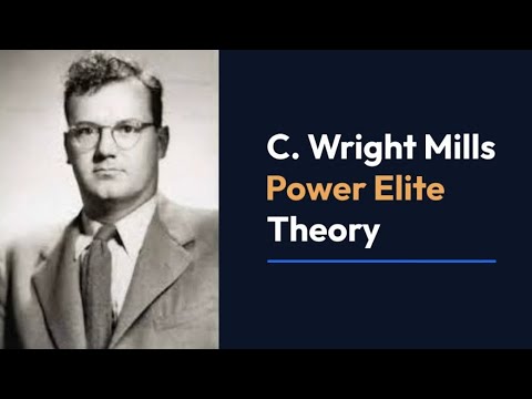 C. Wright Mills Power Elite Theory