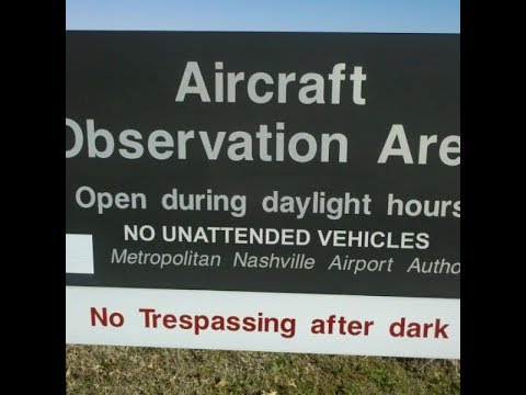 Nashville International airport plane watching KBNA