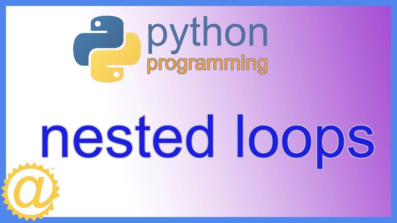 Python - Nested Loops - Inner and Outer While or For Loop Code Example - APPFICIAL