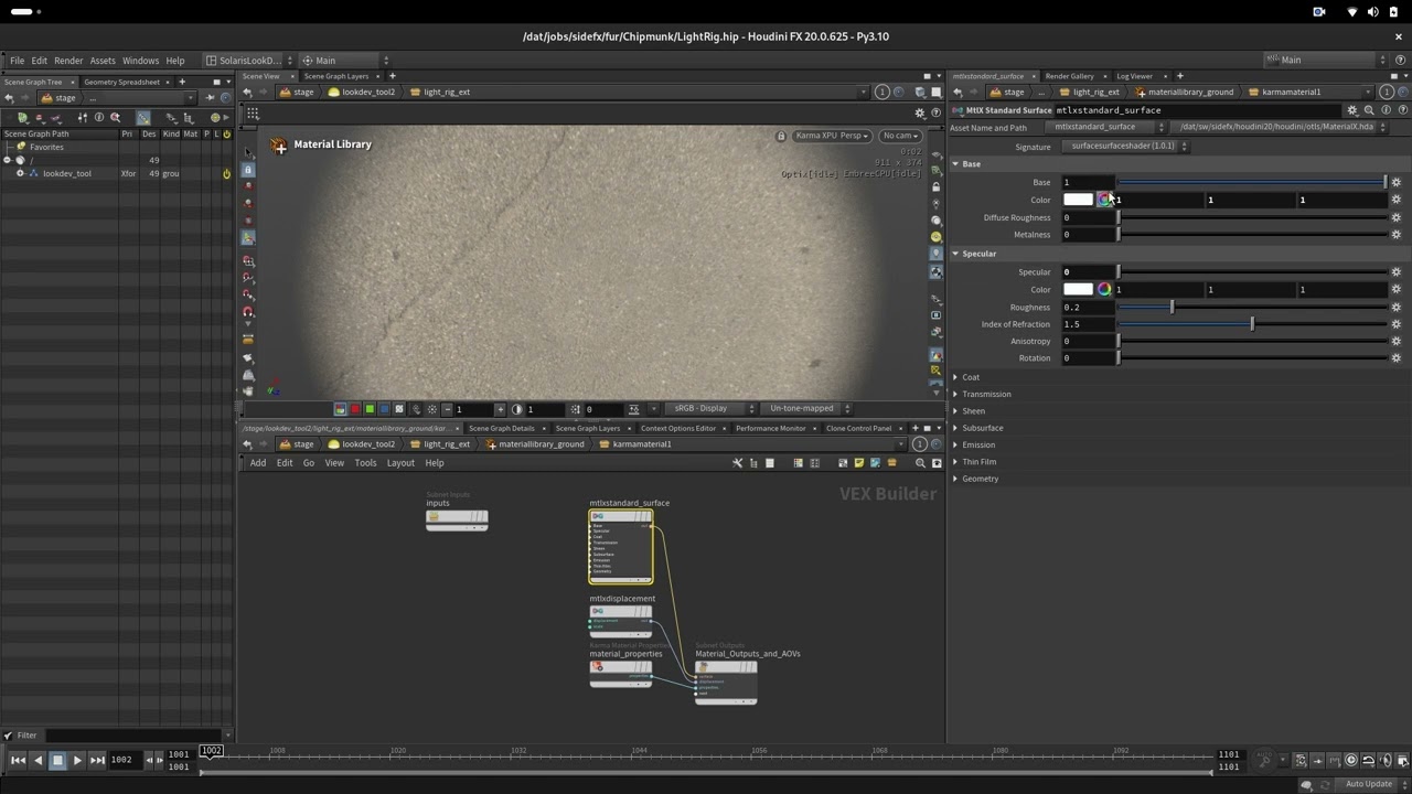 Houdini Fur Lookdev | 07 Lookdev Tool Overview