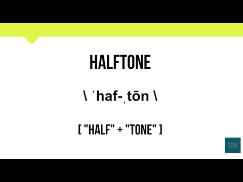 How To Pronounce halftone | Meaning | Pronunciation halftone