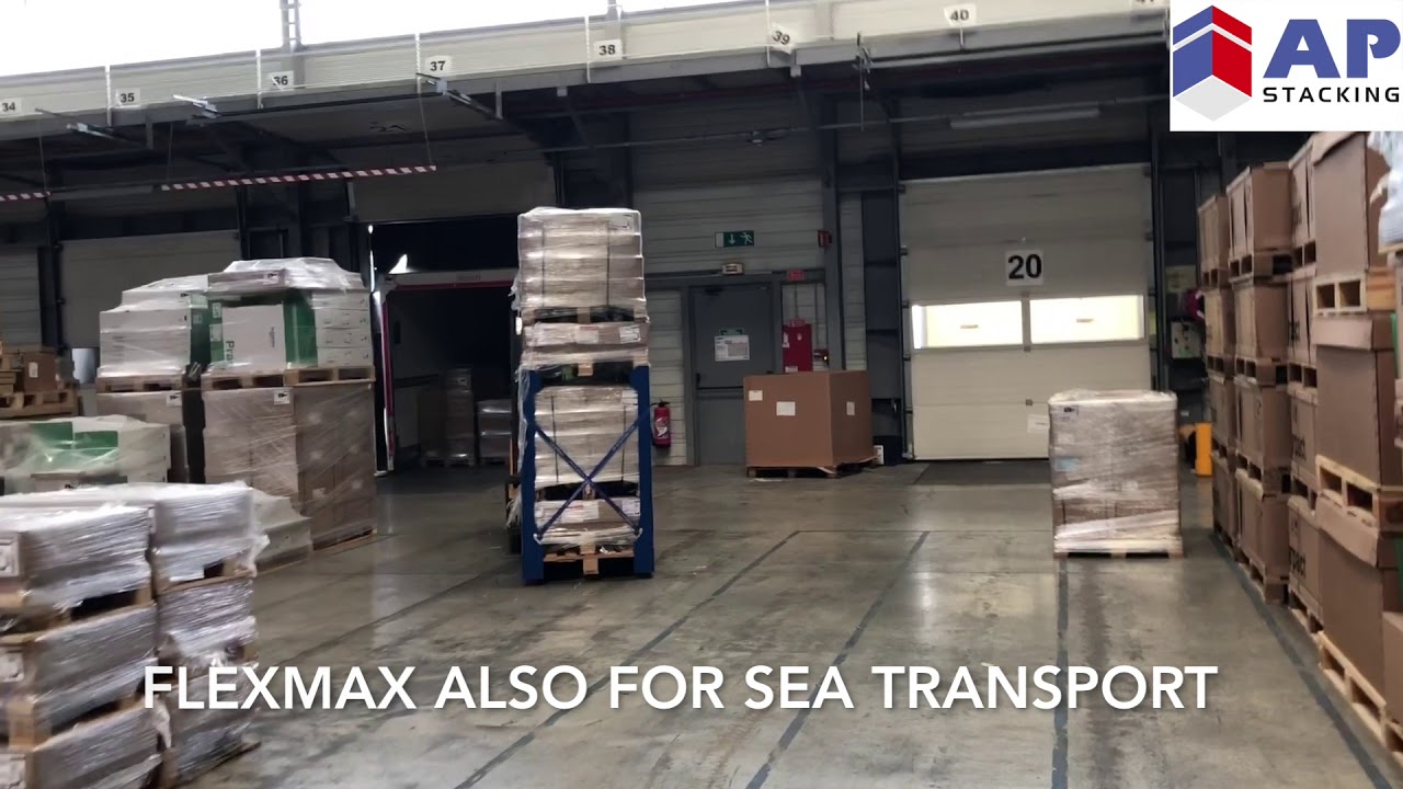 FlexMax stacking system increase trailer / container utilization