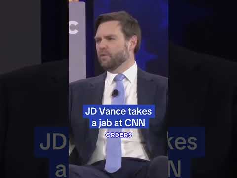 JD Vance takes a jab at CNN