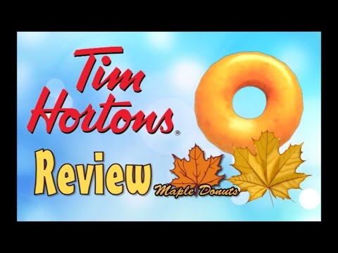 ♥Tim Horton Canadian Maple Donut Review♥-September 28th 2015