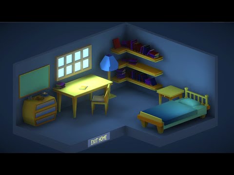 Tiny and cozy place! - Part 1 (Creating game assets - Blender 3.0 & Unity) #Shorts