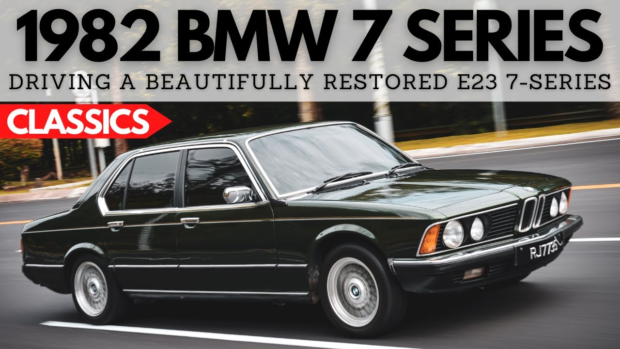 Driving The First Ever BMW 7-Series - The E23!
