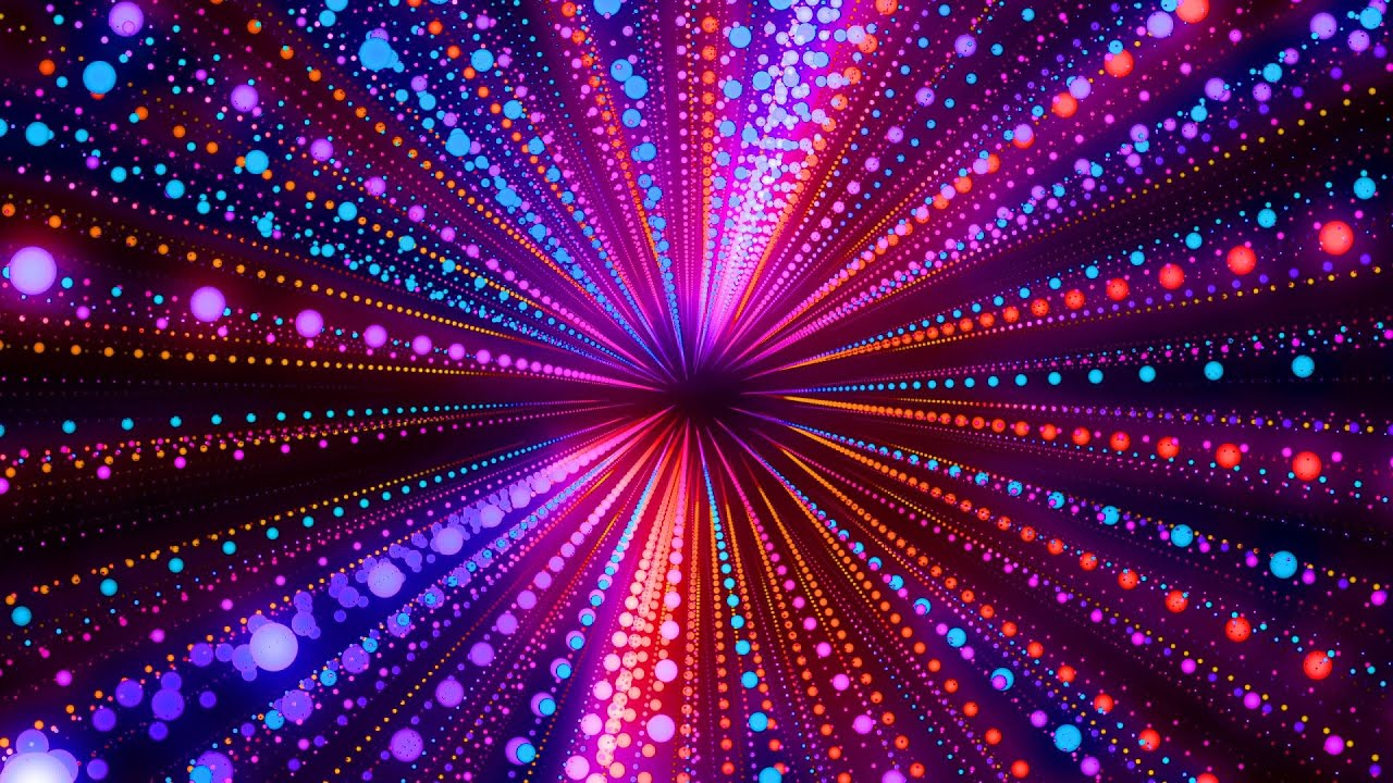 VJ LOOPS 2021- Colorful LinesTunnel, Lights VJ Motion Background || Neon Lights Free VJ Loops