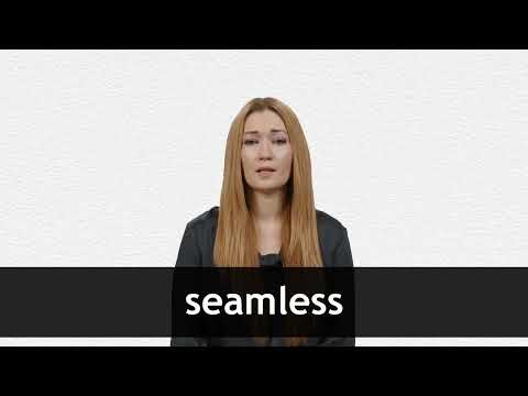 SEAMLESS definition and meaning | Collins English Dictionary