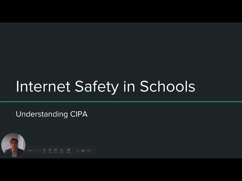 CIPA and Internet Safety