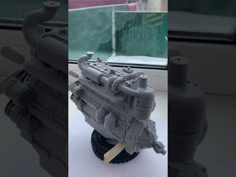 📻 DIESEL ENGINE MODEL A-41 FOR RADIO CONTROLLED MODELS・ 3D File for 3D ...