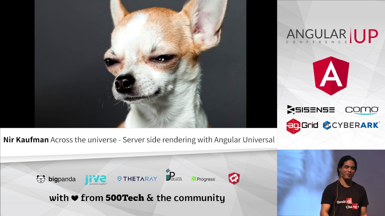 Nir Kaufman - Server Side Rendering with Angular Universal