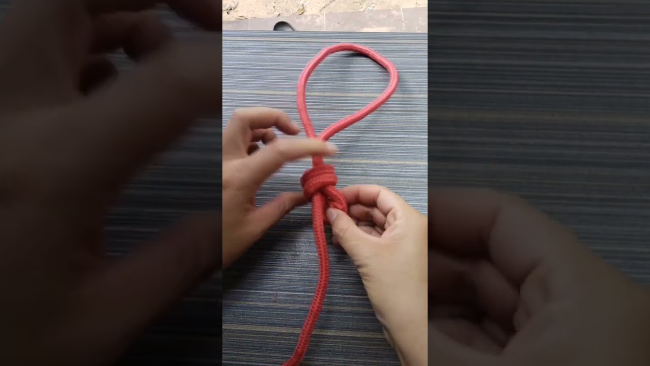 Easy And Useful Knot TUTORIAL EP90#knottutorial #ropetutorial #easyknot #diyrope #shorts