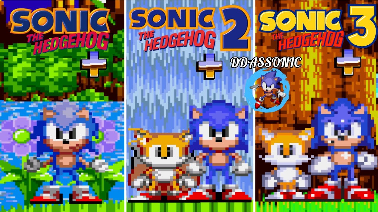 Sonic The Hedgehog Plus Trilogy • Sonic Hack