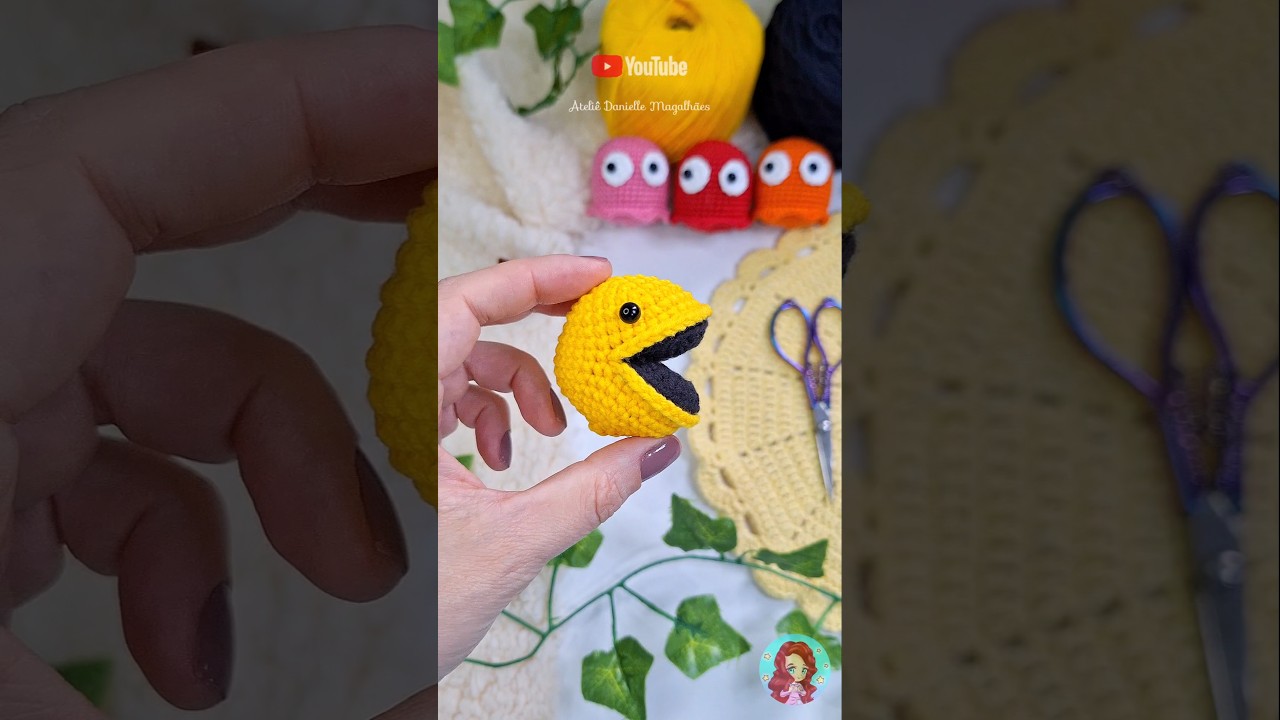 PAC-MAN AMIGURUMI TUTORIAL