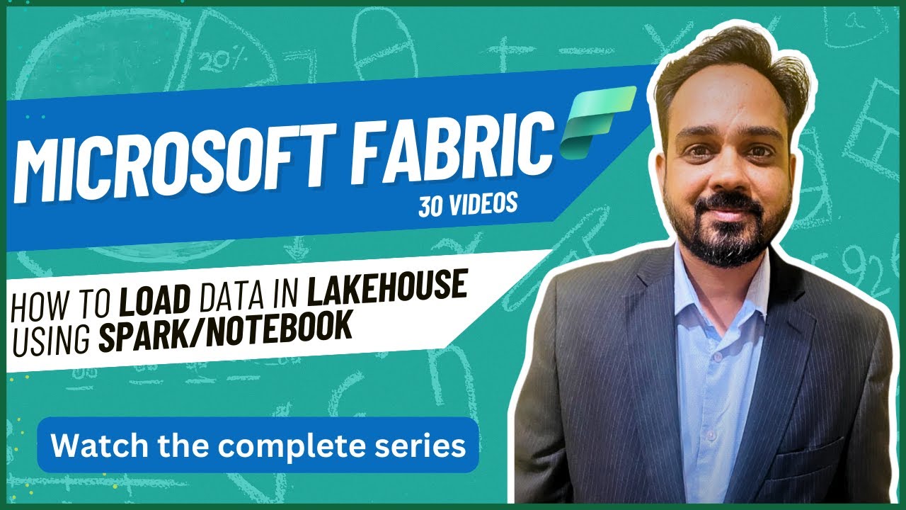 Microsoft Fabric: How to load data in Lakehouse using Spark; Python using the notebook