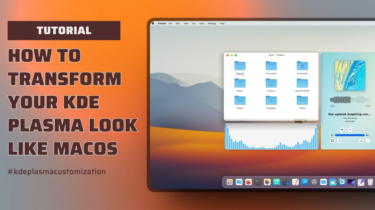 Video Tutorial - How to Transform Your KDE Plasma Look Like macOS