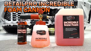 Detailpro Incredible Foam Cannon - Lavor & Parkside | Waxworld