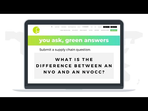 What is the Difference between an NVO and an NVOCC?