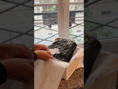 Unboxing my new Small ABC lady Dior from 30 Montaigne Paris! #dior #unboxingvideo #paris