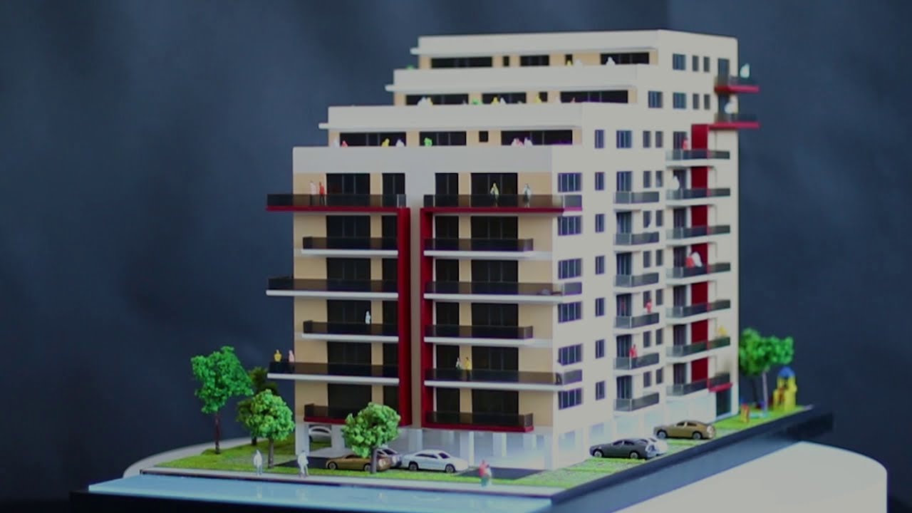 Maqueta Edificio de Apartamentos