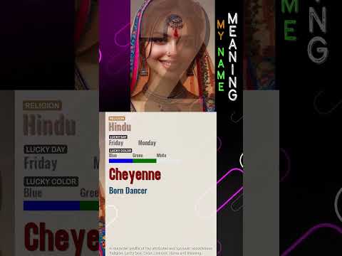 Cheyenne name meaning Born Dancer
