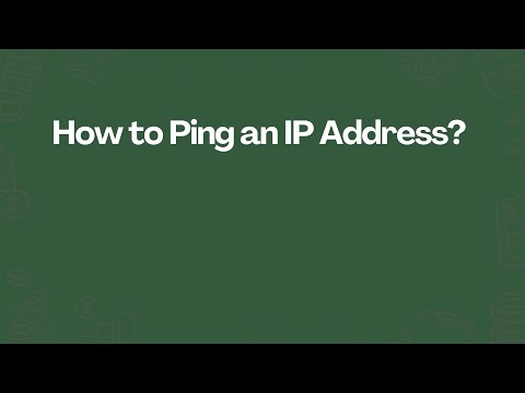 How to Ping an IP Address?