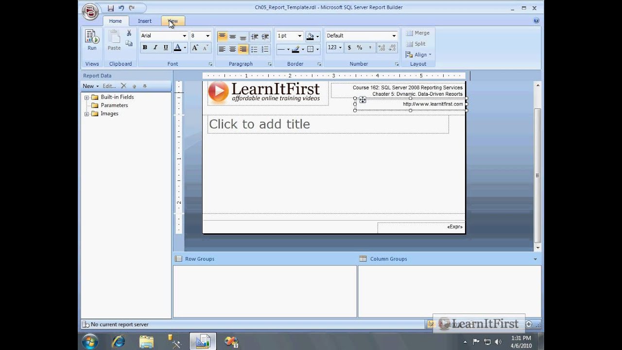 SQL Server 2008/R2 Reporting Services Actions: Urls and Hyperlinks
