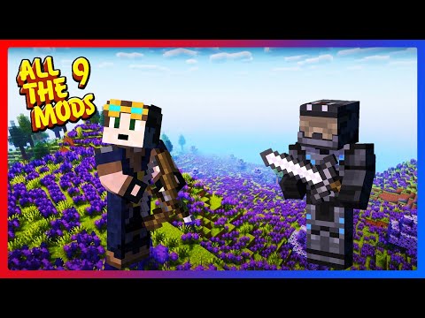 TOO MANY Mods in Minecraft | All The Mods 9 Gameplay