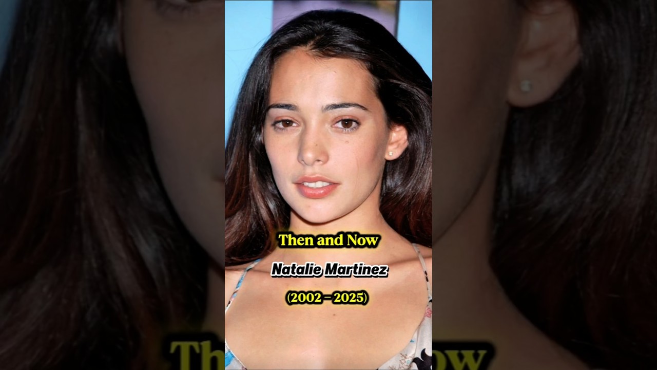 Natalie Martinez | Then and Now #shorts #evolution #usa