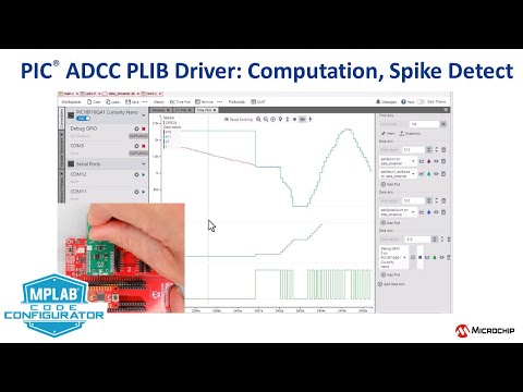 PIC® ADCC PLIB Driver: Using the Computation and Spike Detect features