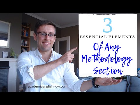 How To Write Methodology Chapter: 3 Elements You MUST Include