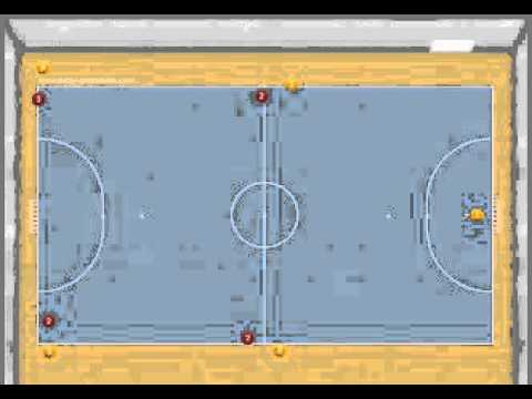 New training exercise to training a futsal two against two | FutsalTrainer
