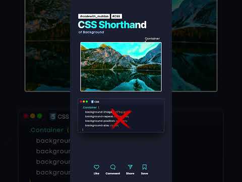Background image Css Shorthand #css #coding #csstricks #Website #frontenddeveloper #backgroundimage