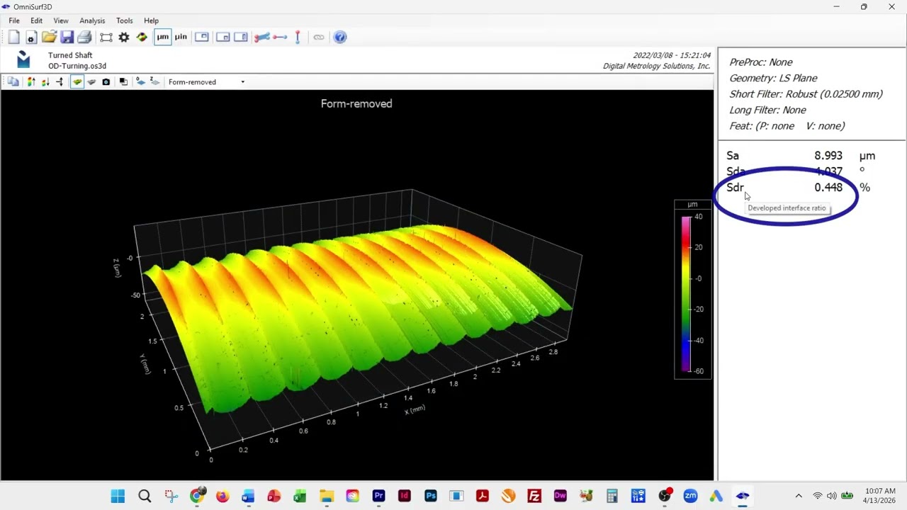 60-Second Surface Analysis - Texture Parameters Help and Tips