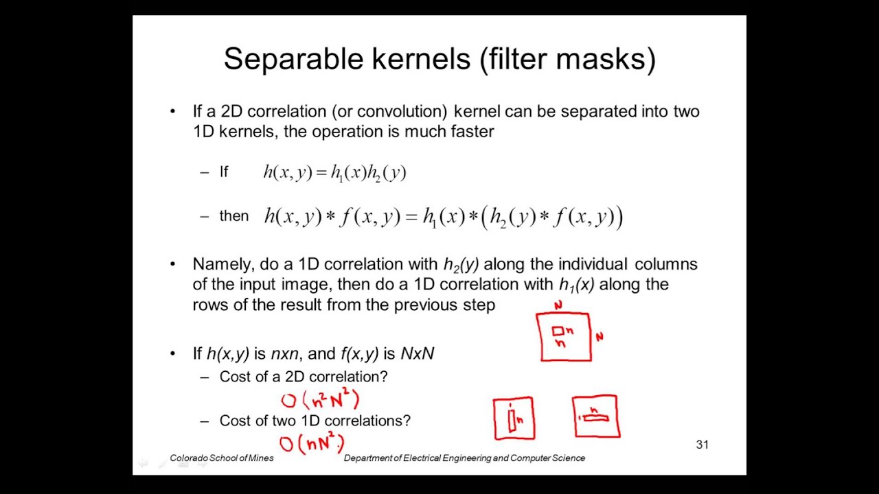 EENG 510 Lecture 07-4 Spatial Filters