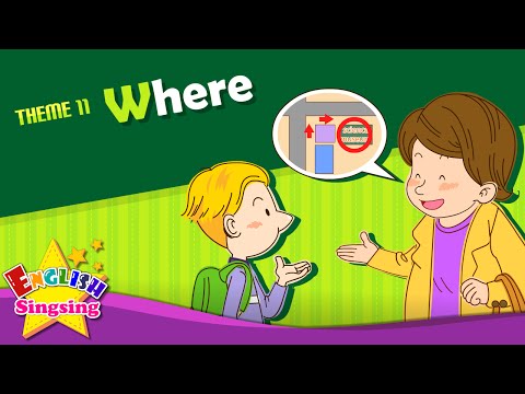 Giving Directions Song & Story: English ESL video lessons