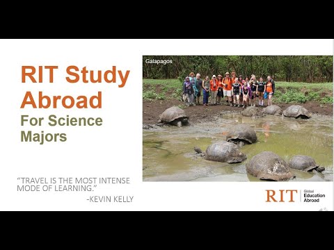 Study abroad for RIT Science majors